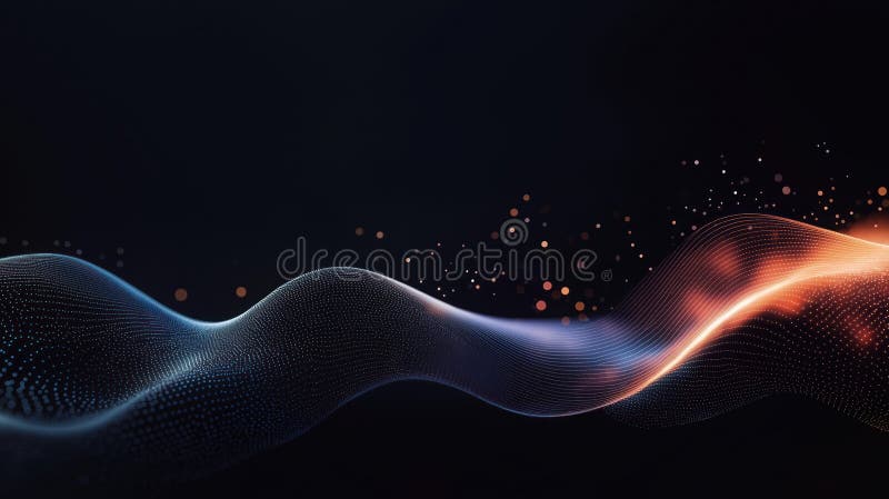 Abstract Illustration Of Ai Algorithm Pattern With Outlier Highlighted
