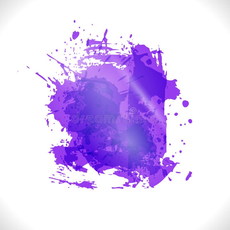 Abstract Illustration Background. Violet Grunge Design Elements Stock ...