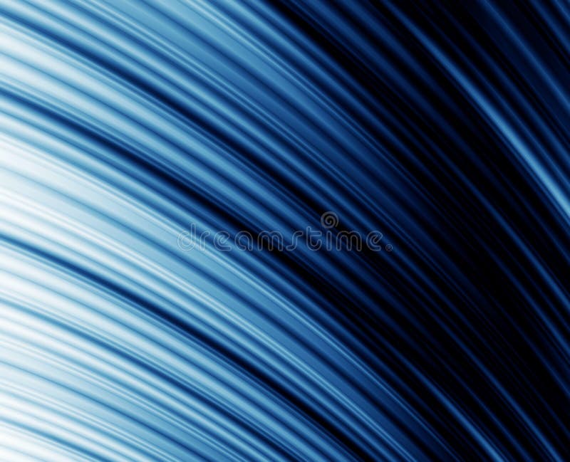 Blue Abstract Background with Wavy Lines Stock Illustration ...