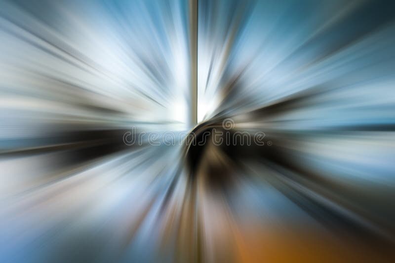 Abstract Illustration of Blue Motion Blur Effect on Grey and Blue ...