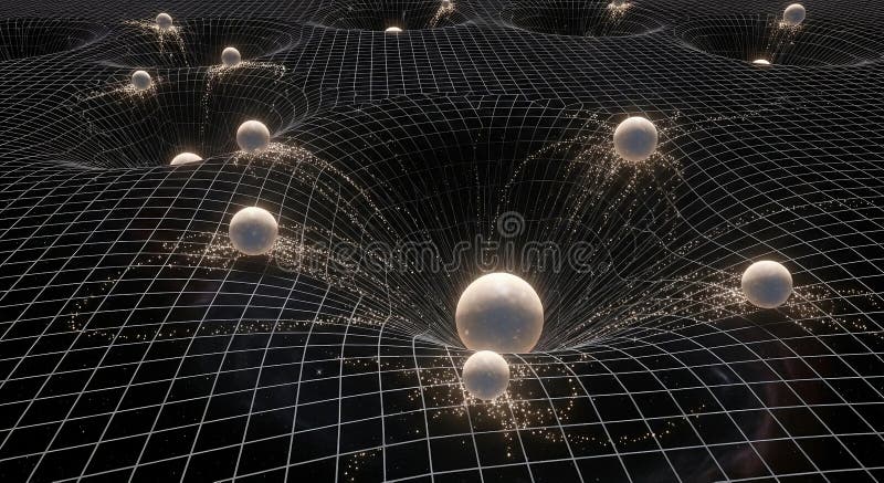 Bending Gravitational Forces Stock Illustrations – 64 Bending ...