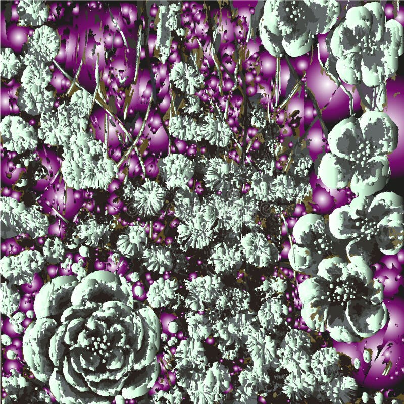 Abstract Illustration, Color Texture, Background Screen Saver. Stock ...