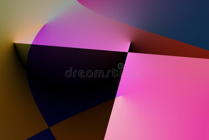Abstract Illustration of Colorful Sharp Shapes - Perfect for a ...