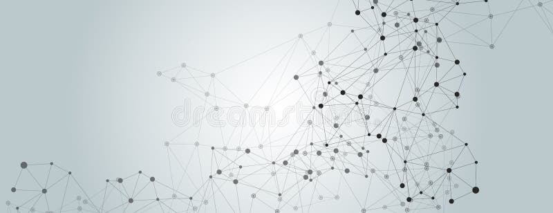 Abstract Illustration with Abstract Connect Lines for Wallpaper Design ...