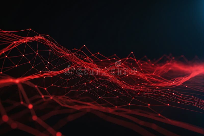 Cyber Big Data Flow. Blockchain Data Fields Stock Illustration - Illustration of motion, line ...