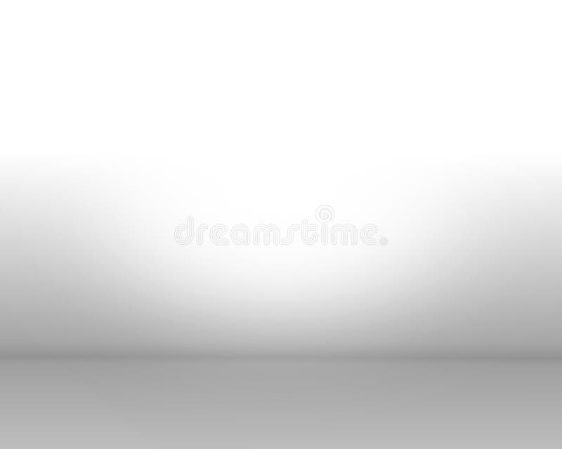 Gray Empty Room Studio Gradient 3D Background. Stock Illustration ...