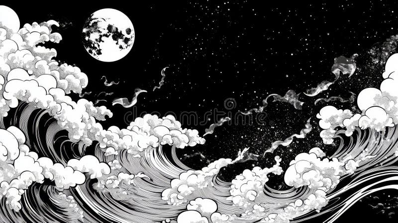 Abstract Illustration Depicting Atmospheric Elements Stock Photos ...