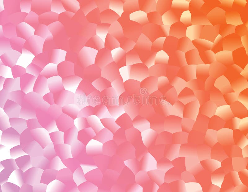 Creative Abstract Illustration. Light Red, Pink Pattern with Colored ...