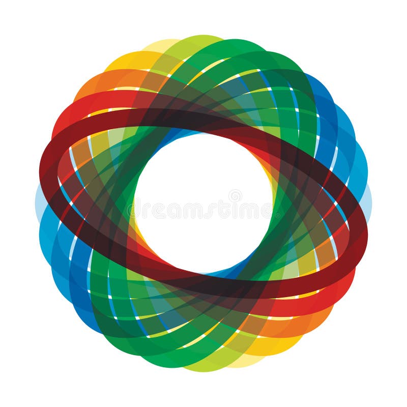 Abstract Illustration with Elipse Stock Vector - Illustration of star ...