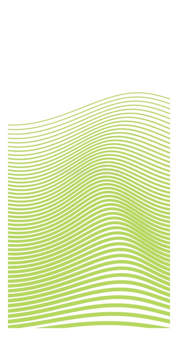 Abstract Wavy, Waving Squiggly, Lines with Twist Effect. Abstract ...