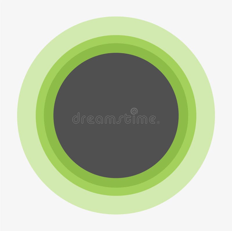Abstract Illustration in the Form of Circles of Different Diameters ...
