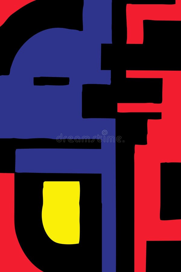 Abstract Illustration. Geometric Shapes. Design of Clothing, Textiles ...
