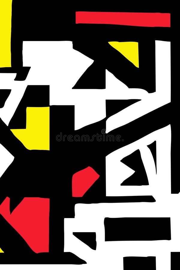 Abstract Illustration. Geometric Shapes. Design of Clothing, Textiles ...
