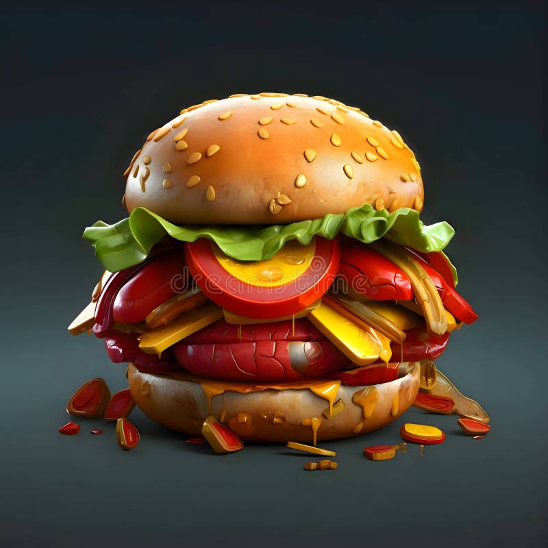 Vibrant Hamburger Stock Illustrations – 412 Vibrant Hamburger Stock ...