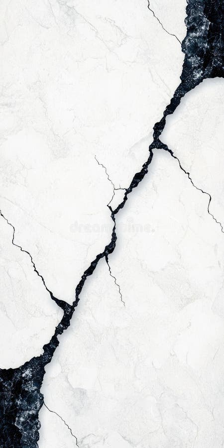 Abstract Illustration of Ice Cracks on a Solid Background Stock ...