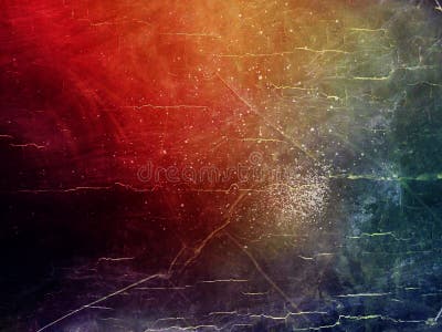 Abstract Illustration Image with a Touch of Fire. Stock Illustration ...