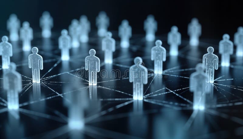 Interconnected People Figures Stock Illustration - Illustration of ... Interconnected People Figures Stock Illustration - Illustration of ...