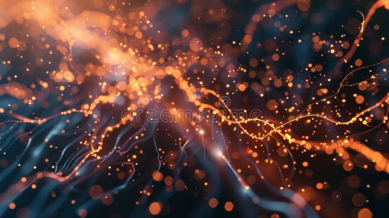 An Illustration of a Lightning Rod Emitting a Beam of Light ...