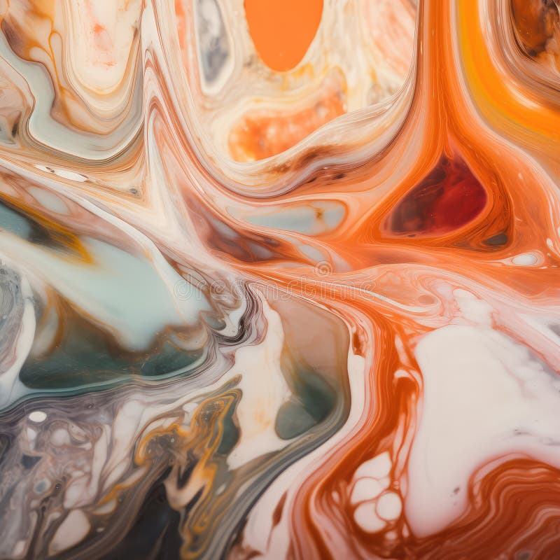 Abstract Illustration of a Marble Pattern, Creating a Blurry Pattern of ...