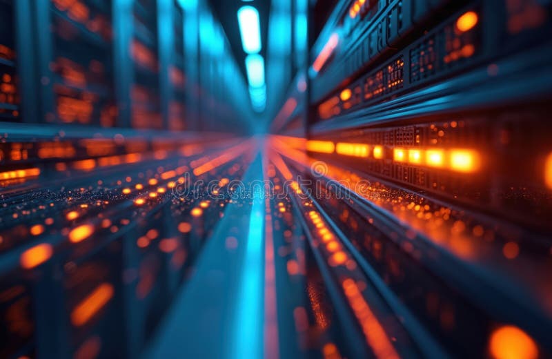 Modern Data Center Technology Server Stock Illustrations – 45,162 ...