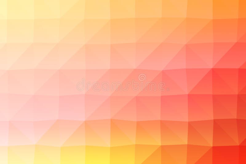 Abstract Illustration of Polygonal Texture Design on Yellow and Orange ...