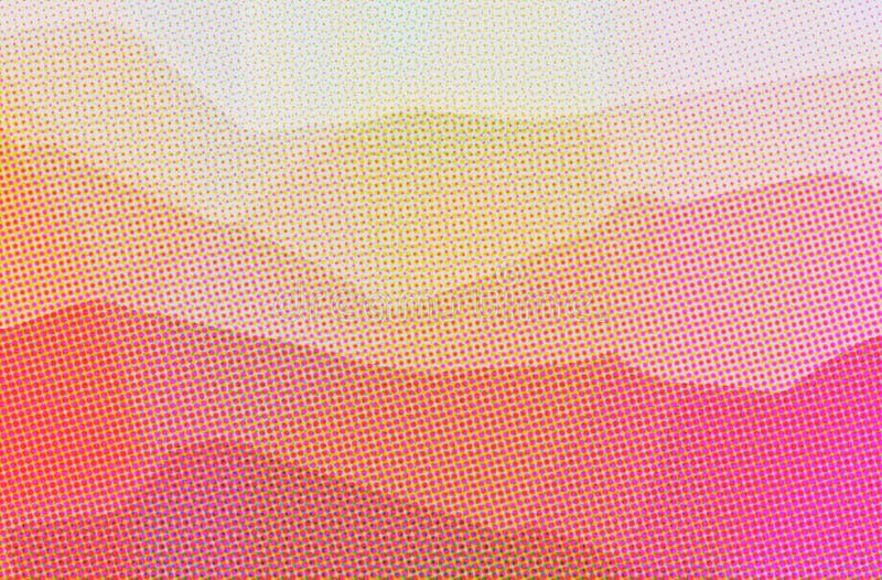 Abstract Illustration of Red Dots Background Stock Illustration ...