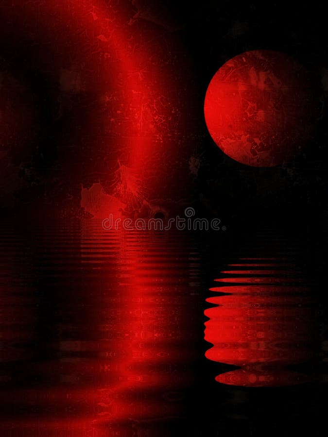 Shadow of Planet Earth with Solar System Planets Stock Illustration ...