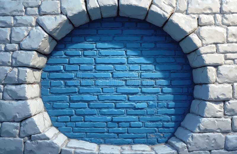 Wall Blue Brick Stone Abstract Stock Illustrations – 8,063 Wall Blue ...