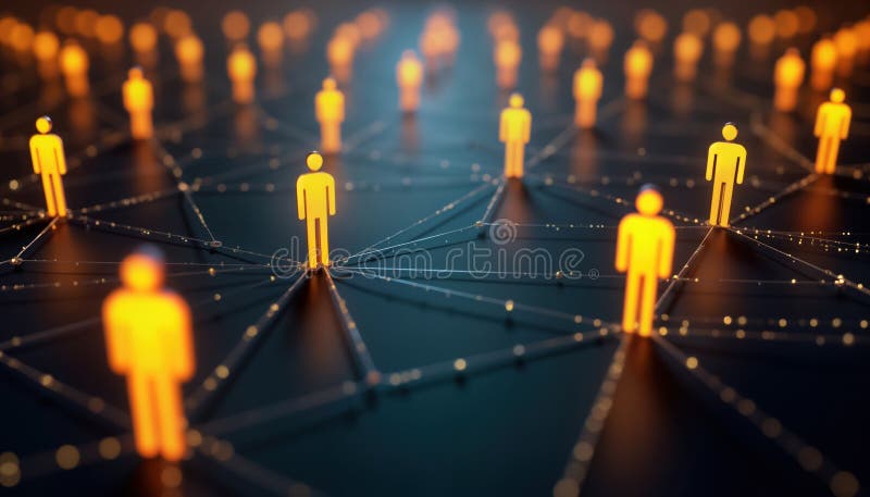 Interconnected People Figures Stock Illustration - Illustration of ... Interconnected People Figures Stock Illustration - Illustration of ...