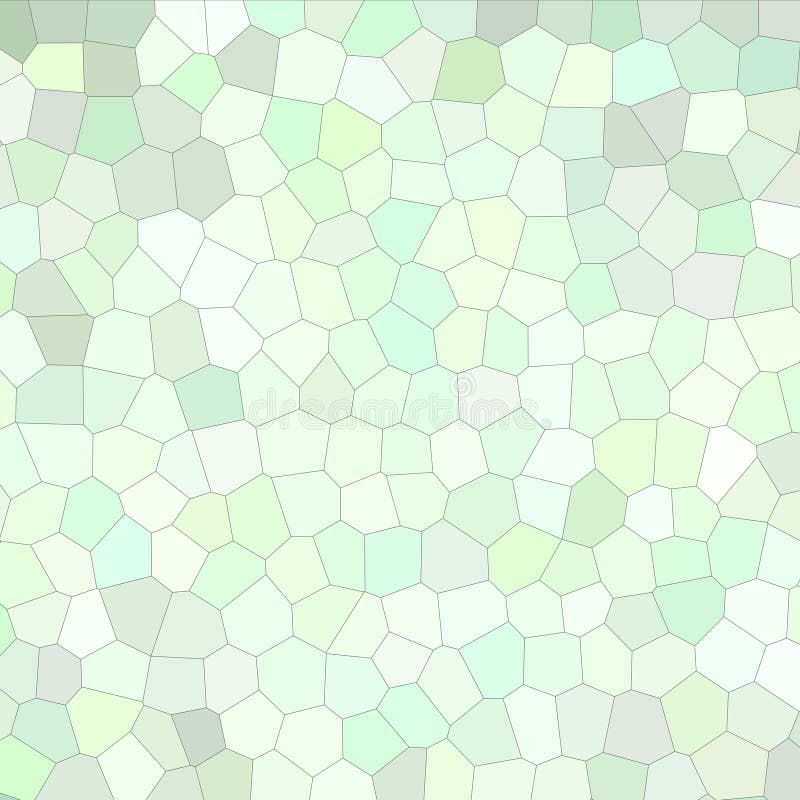 Abstract Illustration of Square Mint Cream Bright Little Hexagon ...