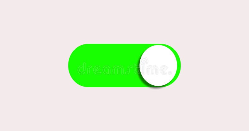 Abstract Illustration Switch Turn on and Turn Off Button with Colorful ...