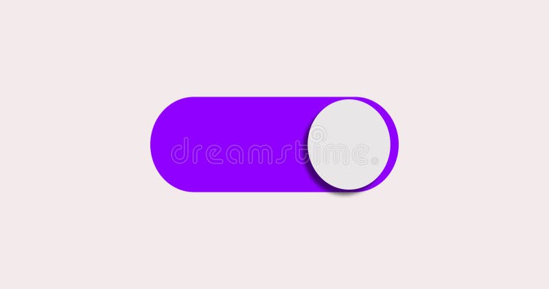 Abstract Illustration Switch Turn on and Turn Off Button with Colorful ...