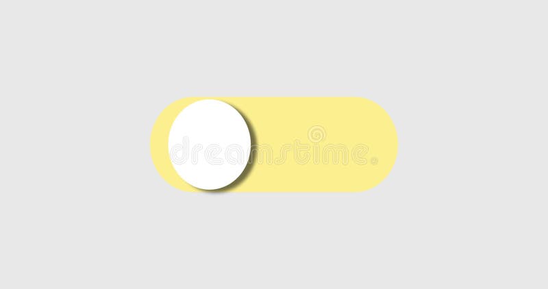 Abstract Illustration Switch Turn on and Turn Off Button with Colorful ...
