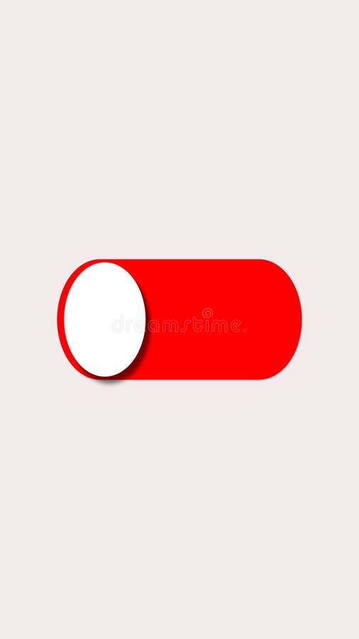 Abstract Illustration Switch Turn on and Turn Off Button with Colorful ...