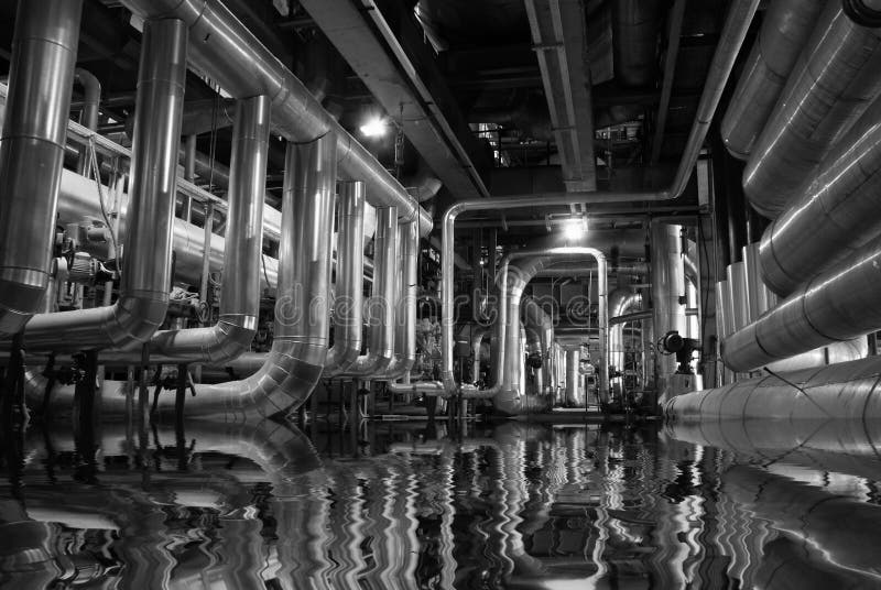 Tangle of pipes stock photo. Image of container, industrial - 2472084