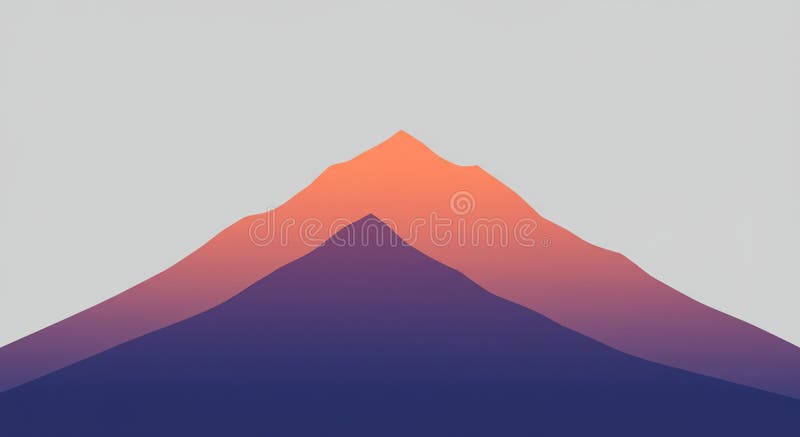 Overlapping Mountains Stock Illustrations – 706 Overlapping Mountains ...