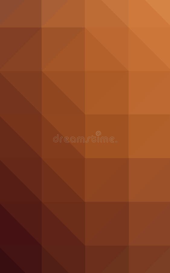 Abstract Illustration of Vertical Brown Triangle Polygon Background ...