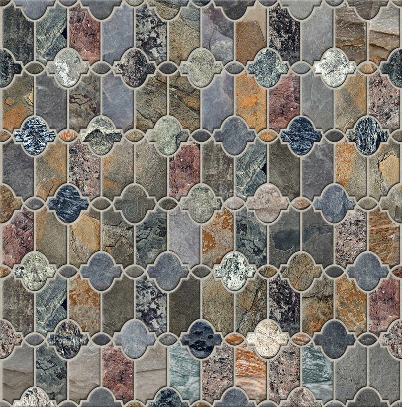 Abstract Design Pattern for Wall Tile and Floor Tile, Mosaic, Geometric ...