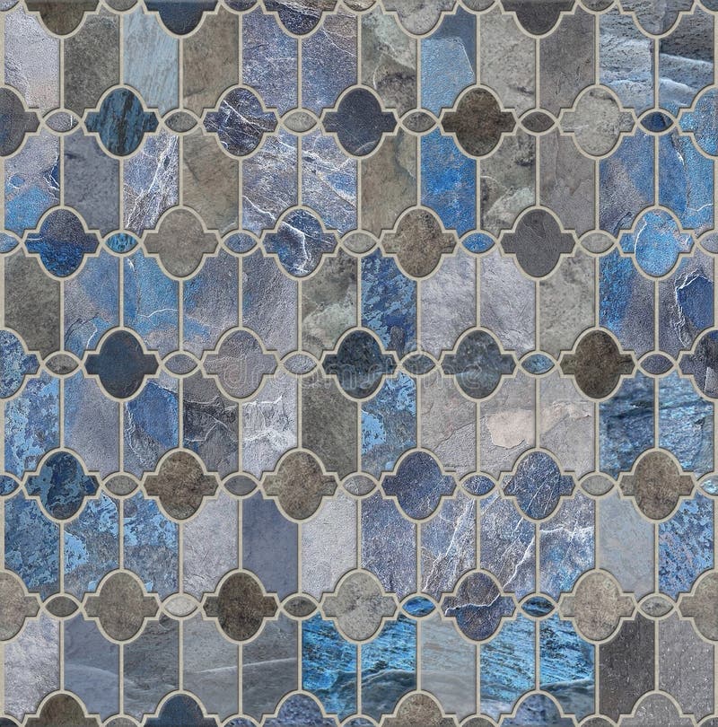 Abstract Design Pattern for Wall Tile and Floor Tile, Mosaic, Geometric ...