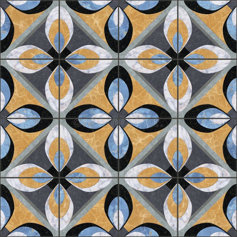 Abstract Design Pattern for Wall Tile and Floor Tile, Mosaic, Geometric ...