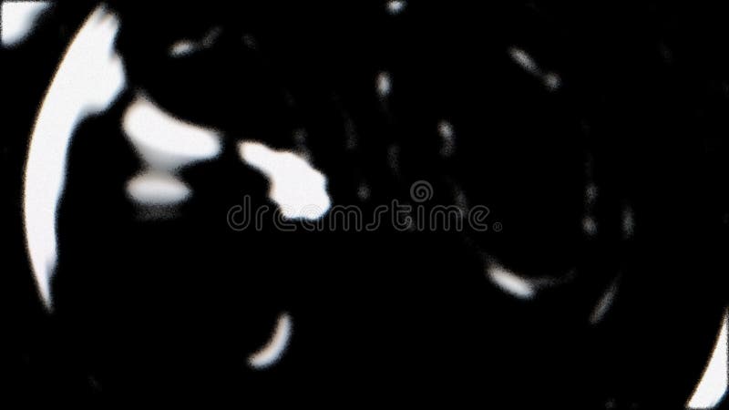 Abstract Illustration of Wind Particles Animated on Black Background ...