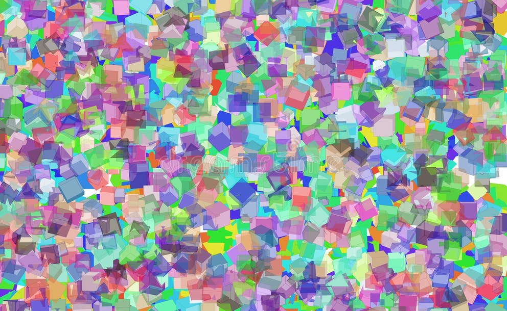 Abstract Illustrations of Shape, Conceptual Background. Pattern ...