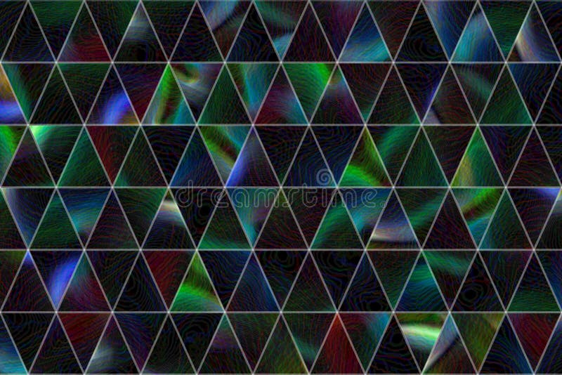 Abstract Illustrations of Triangle Strip, Conceptual. Graphic, Style ...