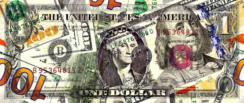 Abstract Image of American Dollar Bill Stock Photo - Image of bill ...
