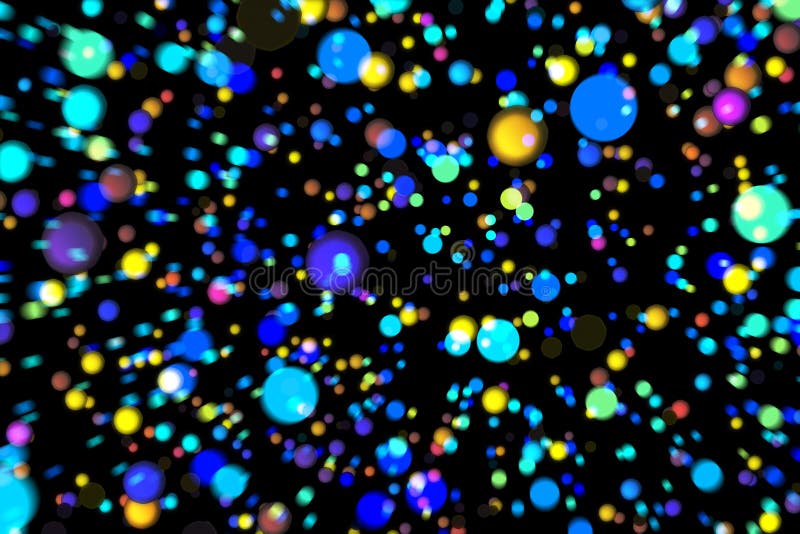 Abstract Image Background Glowing Particles Stock Photo - Image of ...