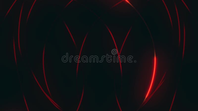 Elegant Red Lighting Evokes Glowing Aura on Black Background Stock ...