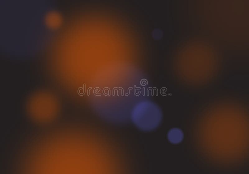 Light Orbs on Dark Background Stock Illustration - Illustration of dark ...