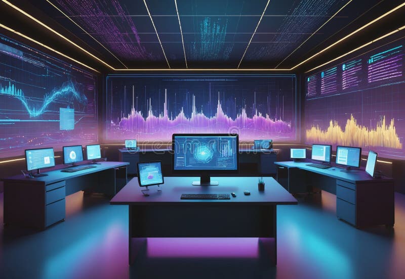 Abstract Image with Business Analytics Stock Image - Image of system ...