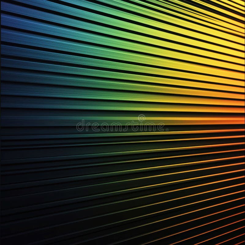 Abstract Image with a Color Gradient, Metallic Surface Texture ...