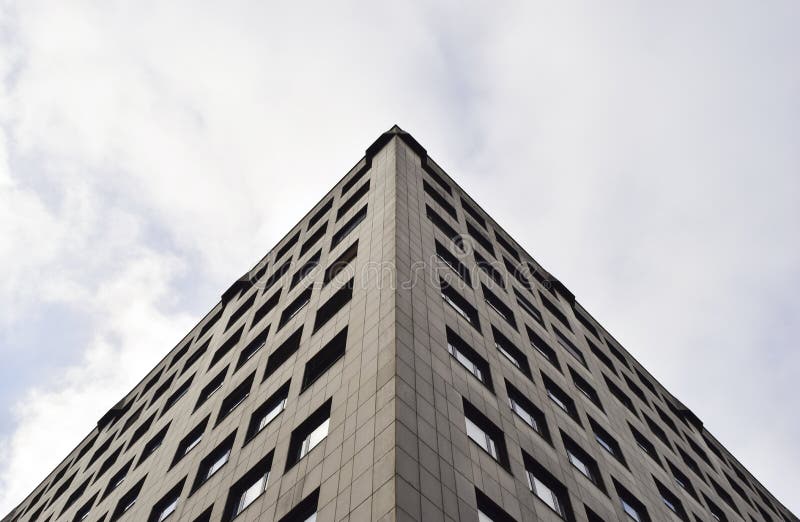 Abstract Image of Commercial Building Stock Image - Image of finance ...